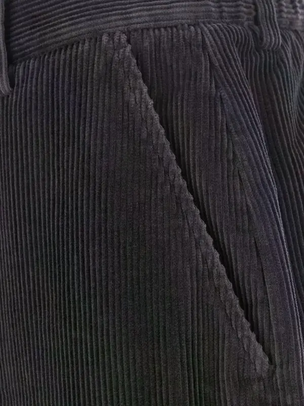 Mauro Grifoni Corduroy-textured Trousers