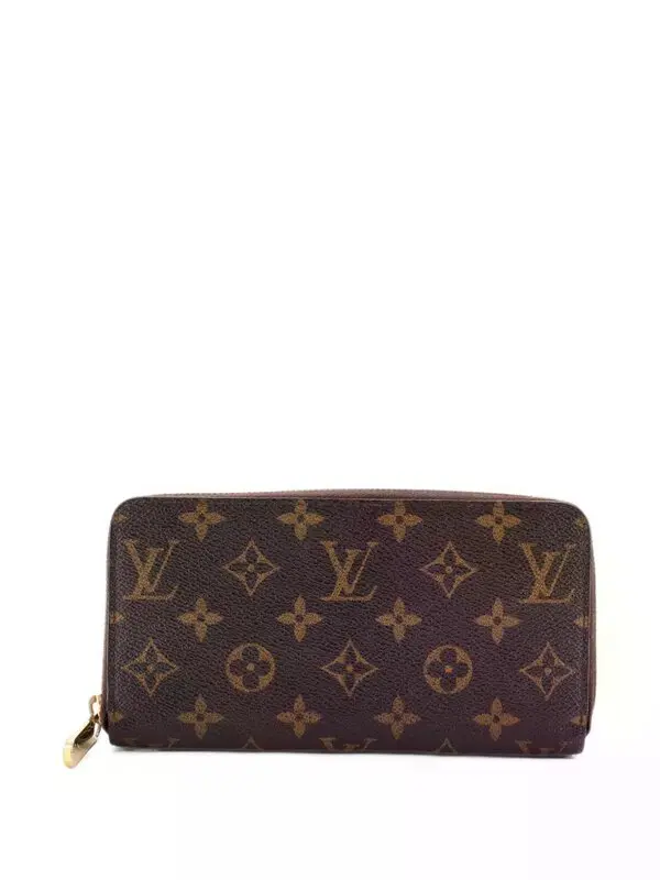 LOUIS VUITTON Zippy Wallet Monogram Canvas Small Wallets - Brown