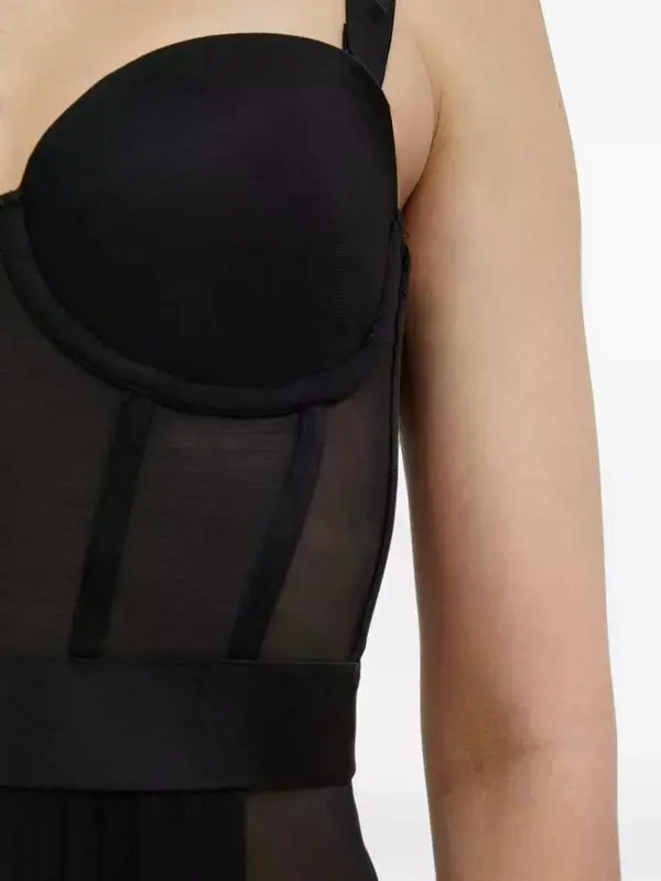 Dkny Corset-style Panelled Body