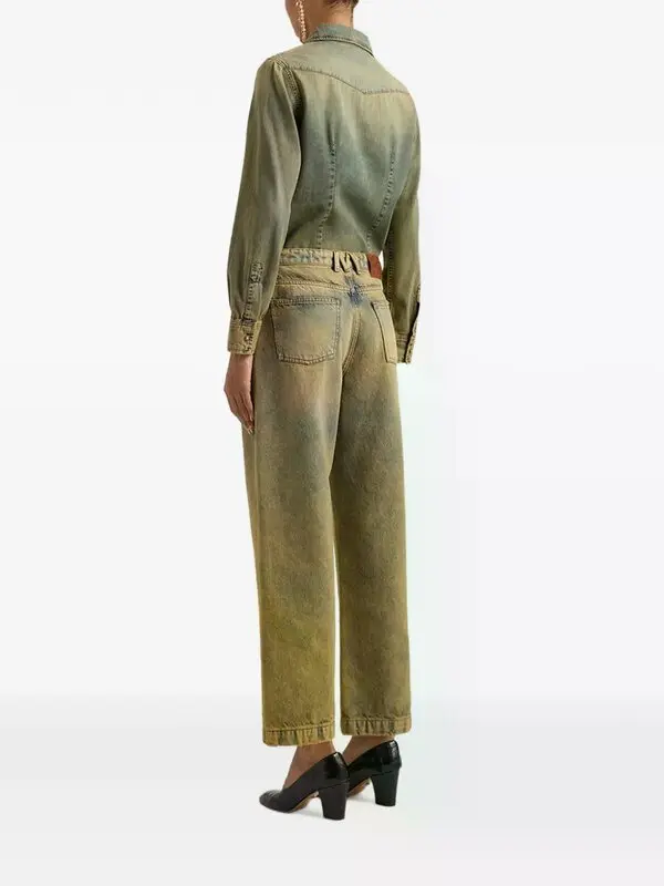 Momoni Ivo Dirty-wash Jeans
