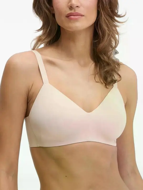 Dkny Logo-appliqué Seamless Bras