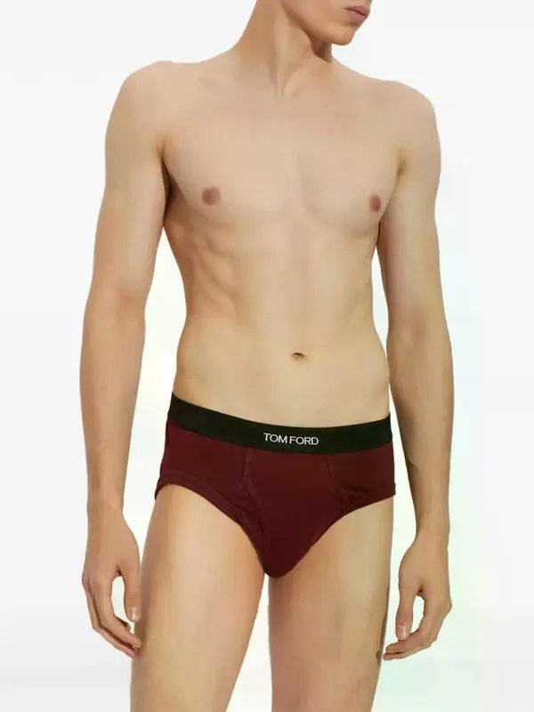 TOM FORD Logo-waistband Briefs