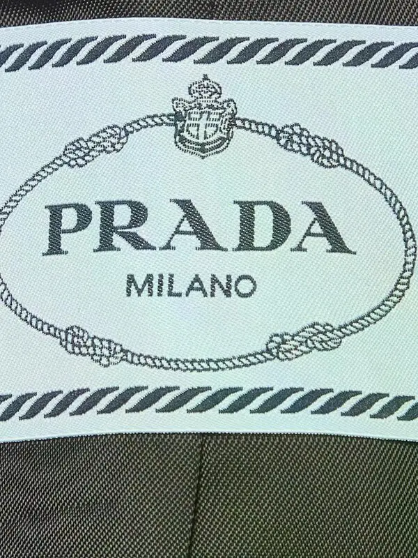Prada 2019 Belted Single-breasted Blazer