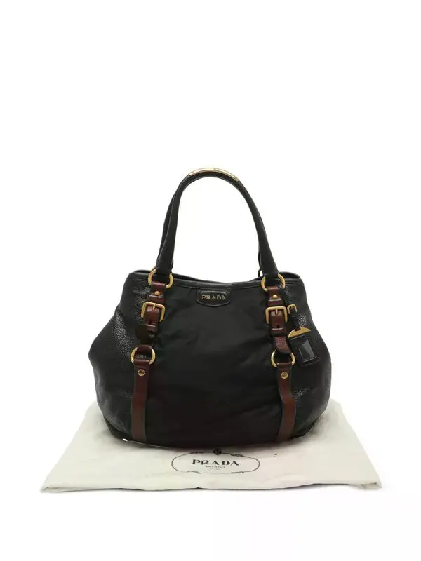 Prada Vitello Daino Leather Tote Bag