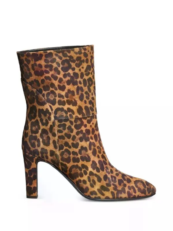 TEMPERLEY LONDON Dusk Leopard-print Ankle Boots