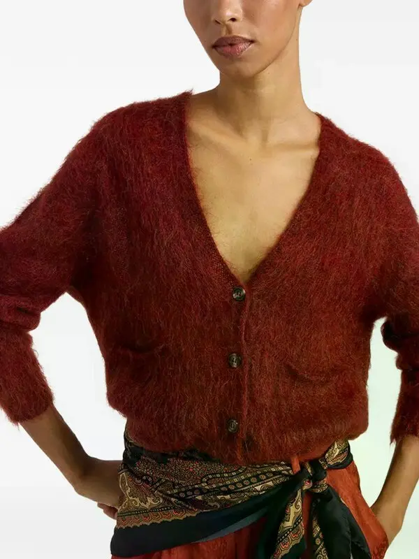 Momoni Paride Brushed Cardigan