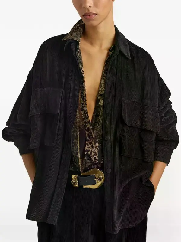 Momoni Pitanga Oversized Corduroy Shirt