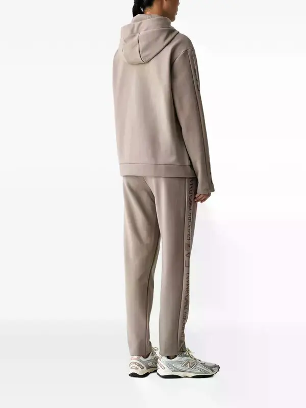 EA7 Logo-print Hooded Tracksuit