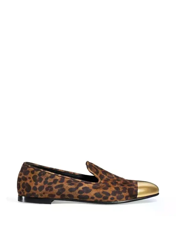 TEMPERLEY LONDON Vesper Leopard-print Loafers