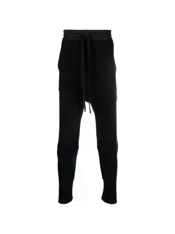 TESSITURA BODY COUTURE Knitted Drawstring-waist Trousers