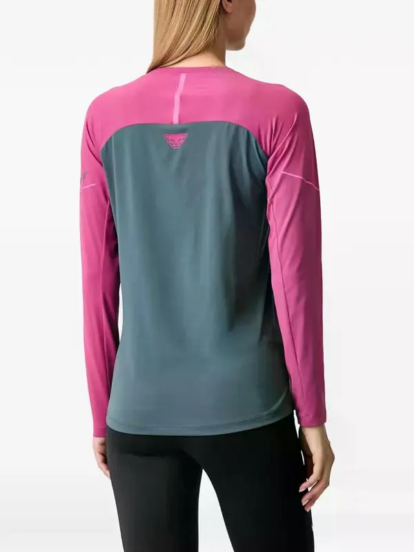 DYNAFIT Logo-print Raglan-sleeve T-shirt
