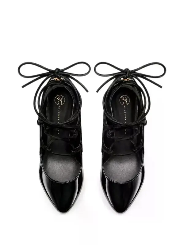 TEMPERLEY LONDON Siren Lace-up Heeled Pumps