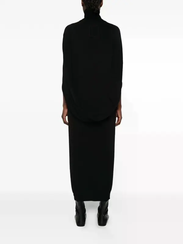 UMA WANG Wrap High-neck Raglan-sleeve Maxi Dress