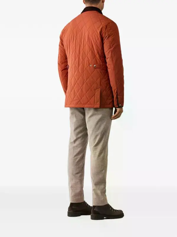 HACKETT  Quilted Diamond-stitch Jacket