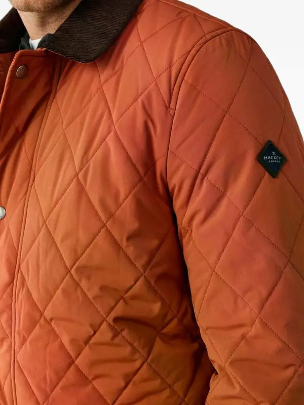 HACKETT  Quilted Diamond-stitch Jacket