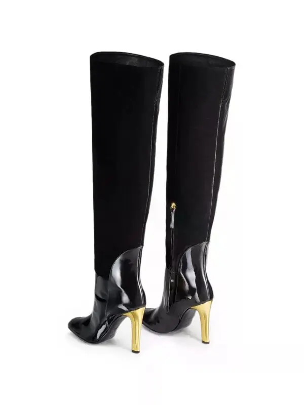TEMPERLEY LONDON Tempest Leather Over-the-knee Boots