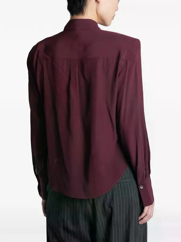 IRO PARIS Neon Padded-shoulder Shirt