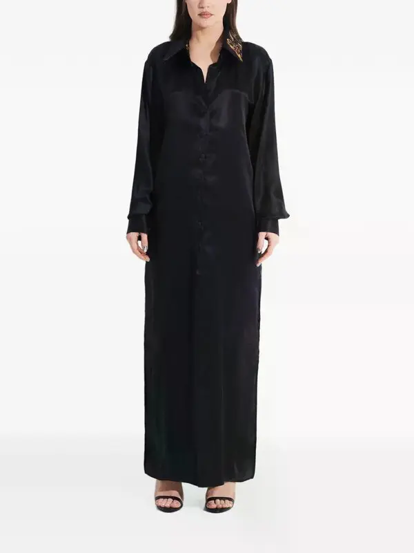 TESSITURA Baroque-print Silk Shirt