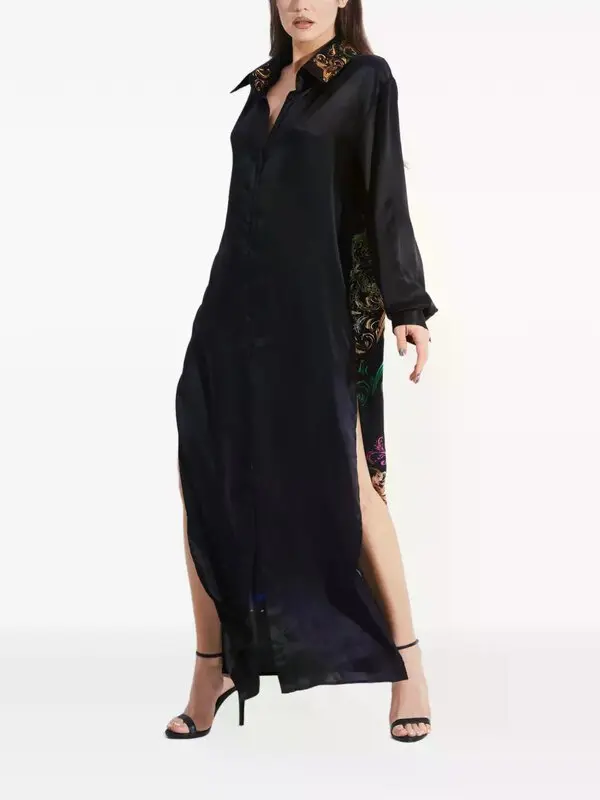 TESSITURA Baroque-print Silk Shirt