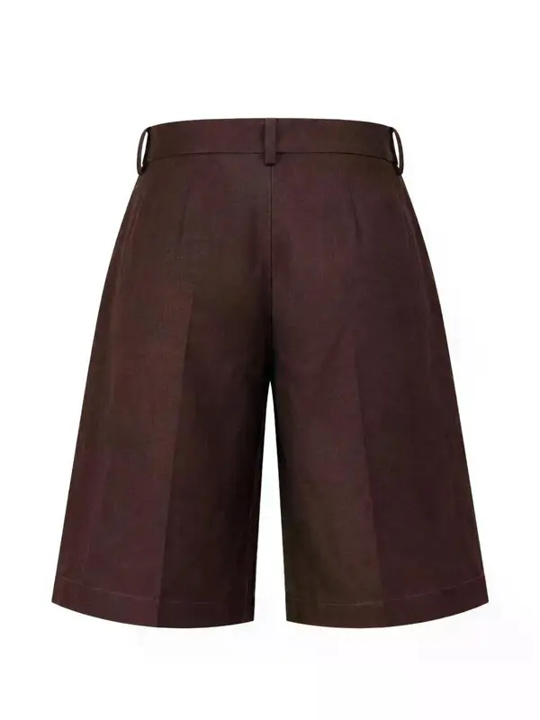 COLMAR Pressed-crease Linen Shorts