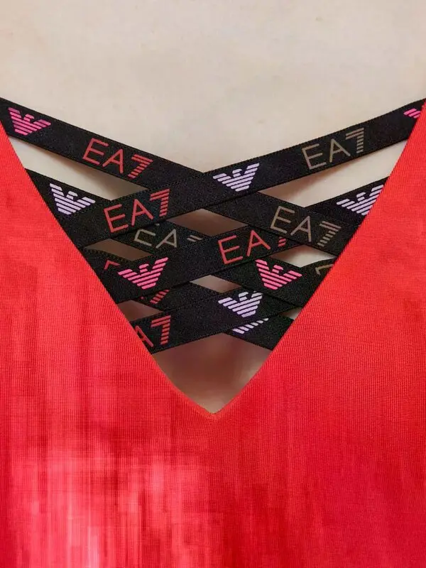 EA7 Lace-up Details Swimsuit