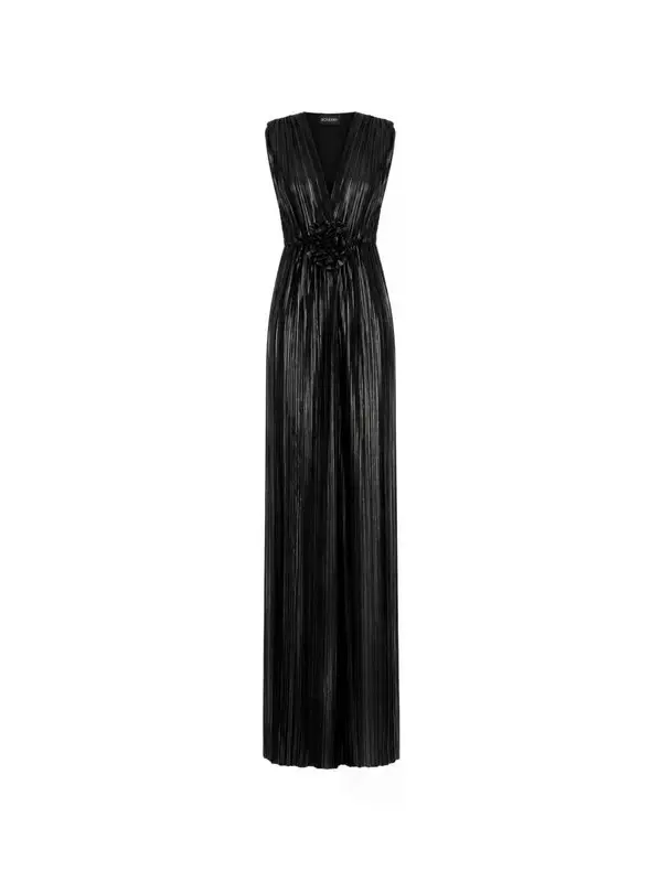 ROSERRY Verona Plissé-effect Gown