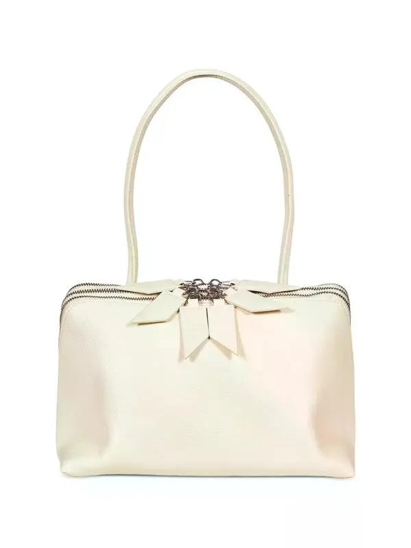 Attico L'altra Di Milano Sand Shoulder Bag - Neutrals
