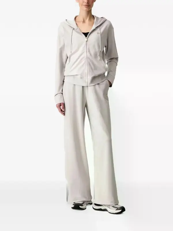 EA7 Zip-up Hooded Tracksuit - Neutrals