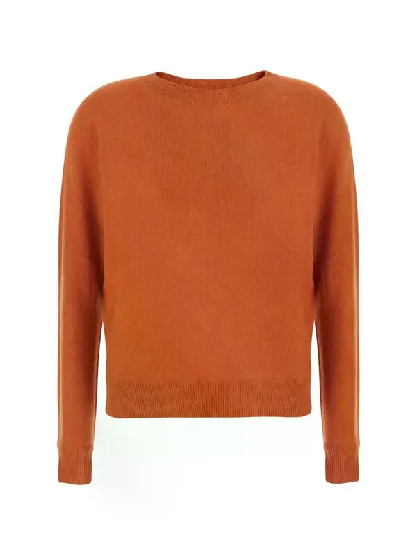 SOLOCASCMIR Crew-neck Ribbed-trim Sweater