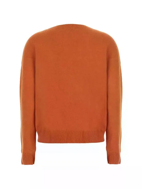 SOLOCASCMIR Crew-neck Ribbed-trim Sweater
