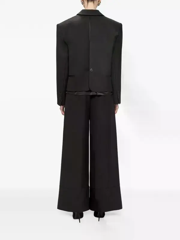 NISSA Oversized Wool-blend Tailored Blazer