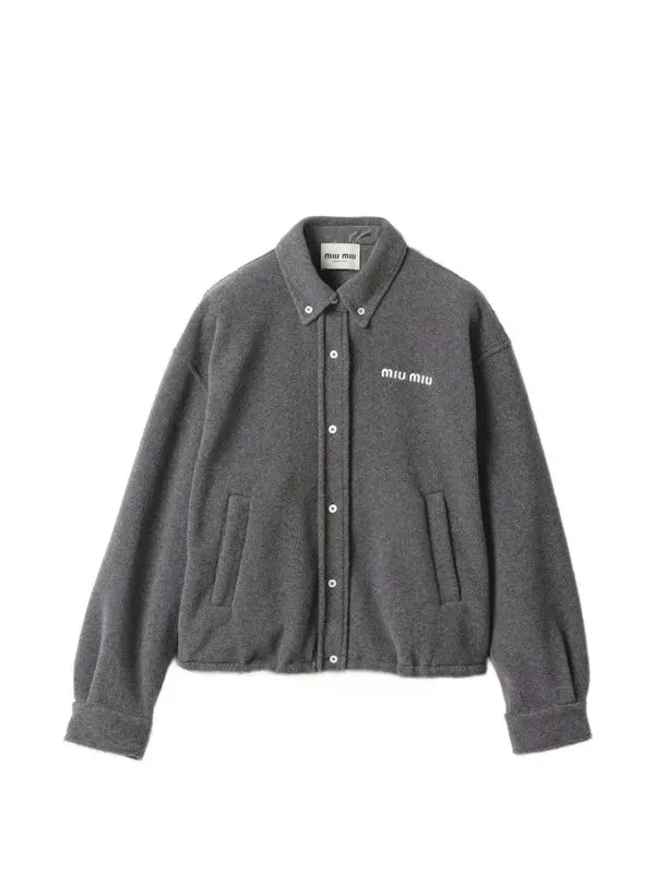 Miu Miu Fleece Blouson Jacket