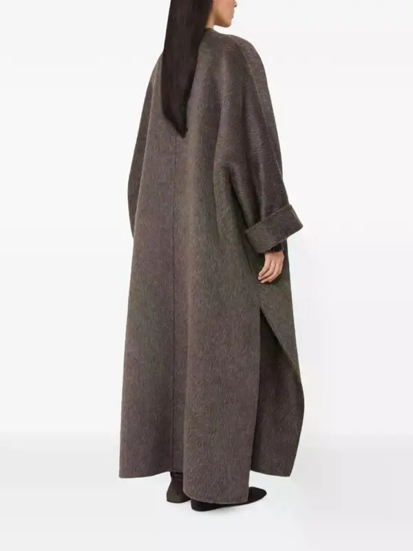 Max Mara Febo Oversized Brushed-finish Coat
