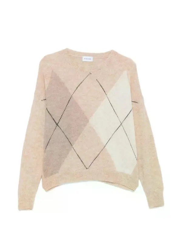 SCAGLIONE Argyle-pattern Sweater
