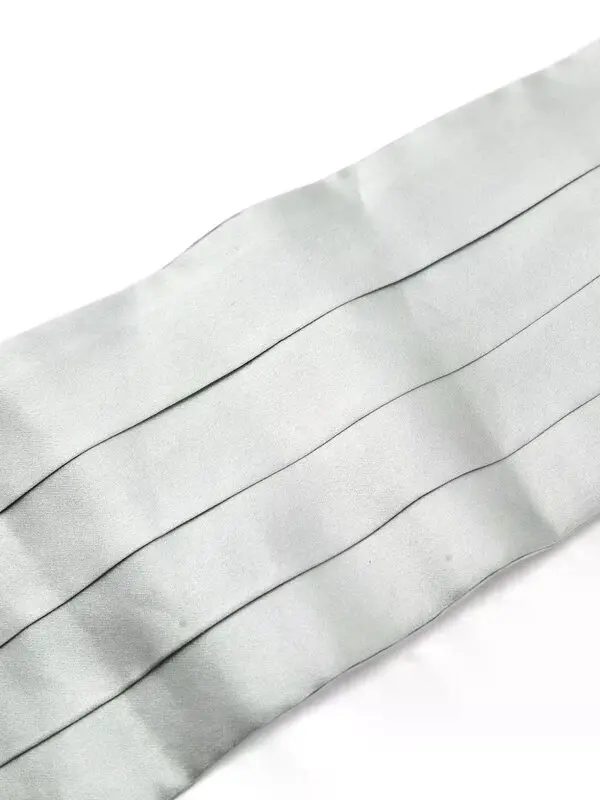 Brioni Pleated Silk Cummerbund