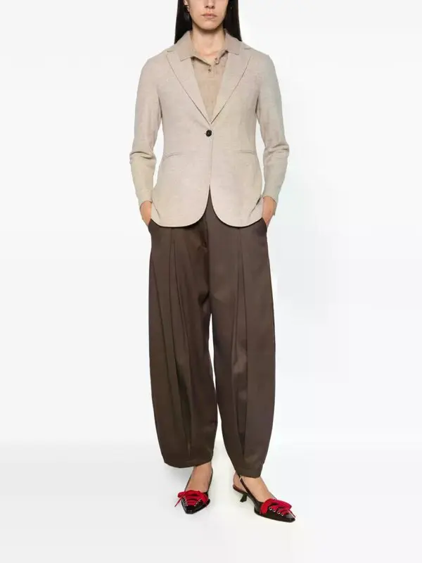 CIRCOLO 1901 Long-sleeves V-neck Blazer