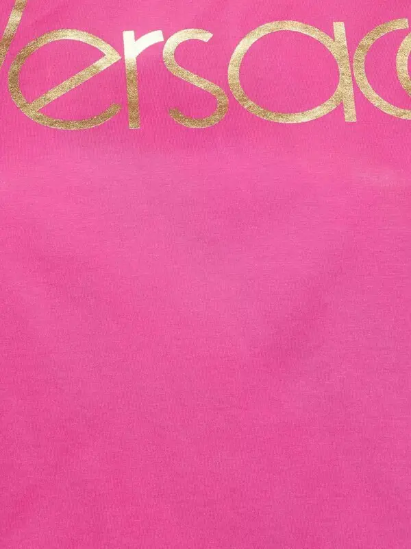 Versace Logo-print Jersey T-shirt