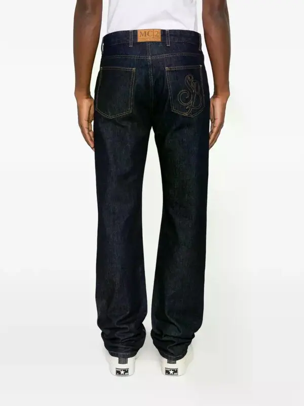 MC2 SAINT BARTH Legacy Embroidered Jeans