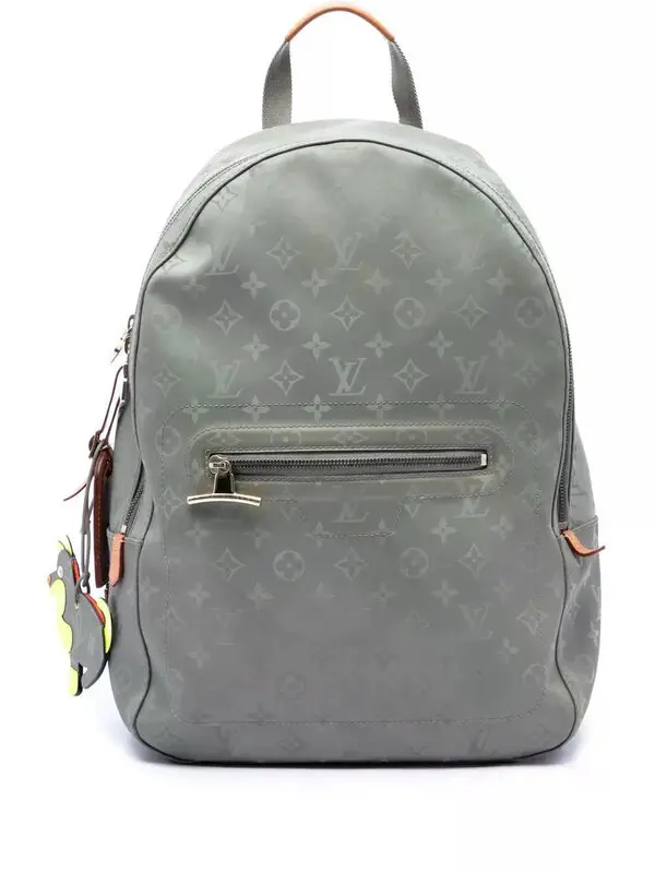 LOUIS VUITTON 2018 Monogram Titanium Pm Backpack - Grey