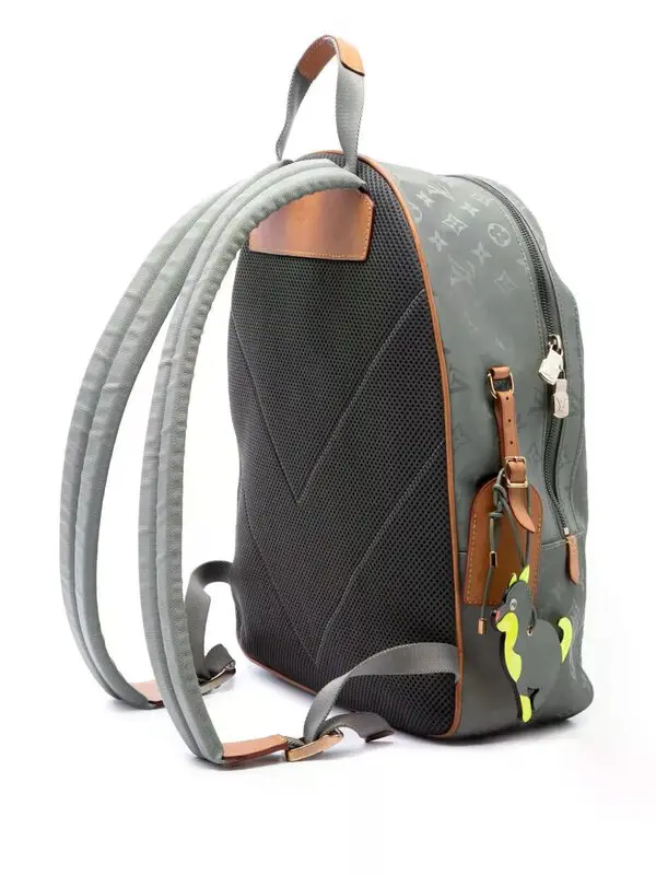 LOUIS VUITTON 2018 Monogram Titanium Pm Backpack