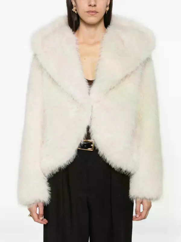 ANIYE BY Faux-fur Hooded Jacket