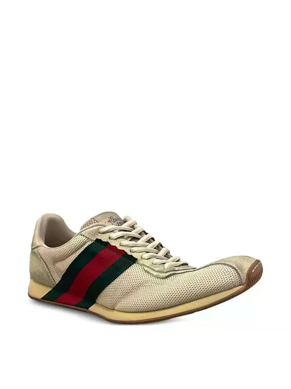 Gucci Tempo Web-stripe Sneakers