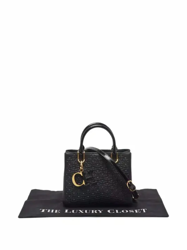 Carolina Herrera Small Duchess Rosetta Insignia Tote Bag