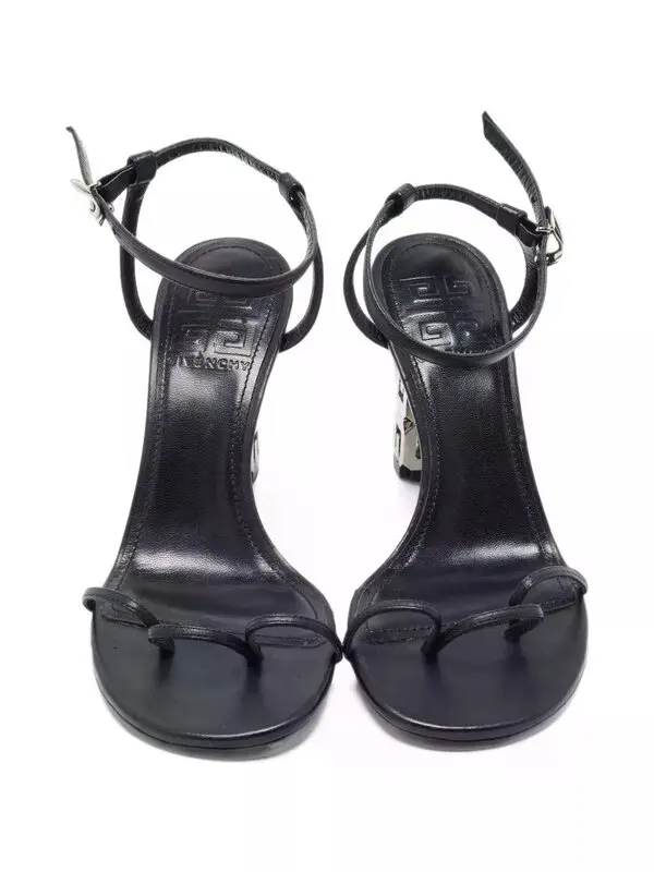 Givenchy G Cube Ankle Strap Heeled Sandals