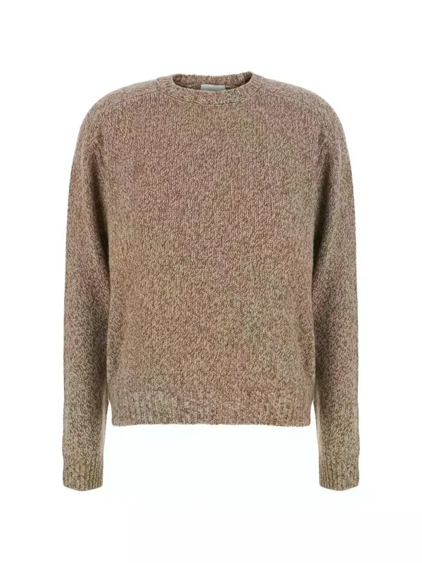 SOLOCASCMIR Crew-neck Ribbed-trim Sweater