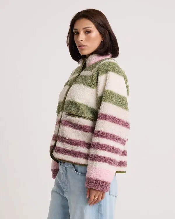 Volcom Sherpa Stripe Jacket