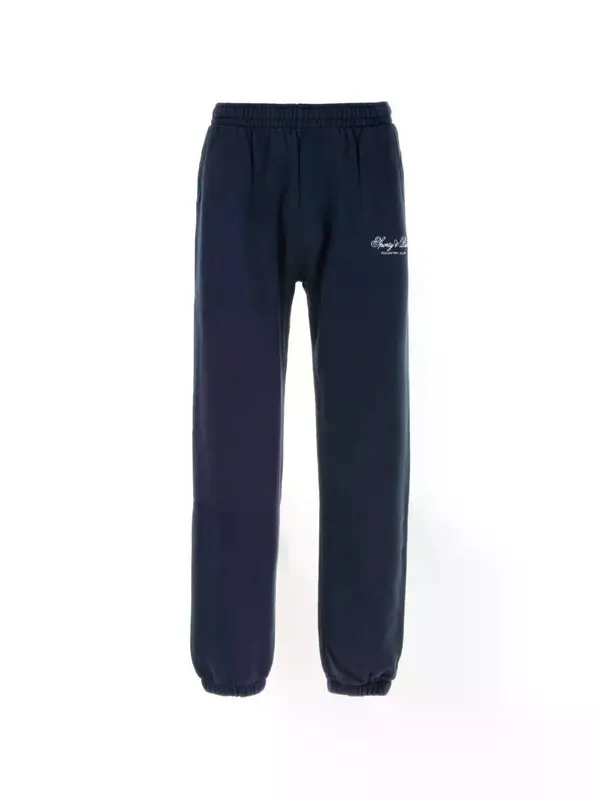 Sporty & Rich Brianno Club Logo-print Track Pants