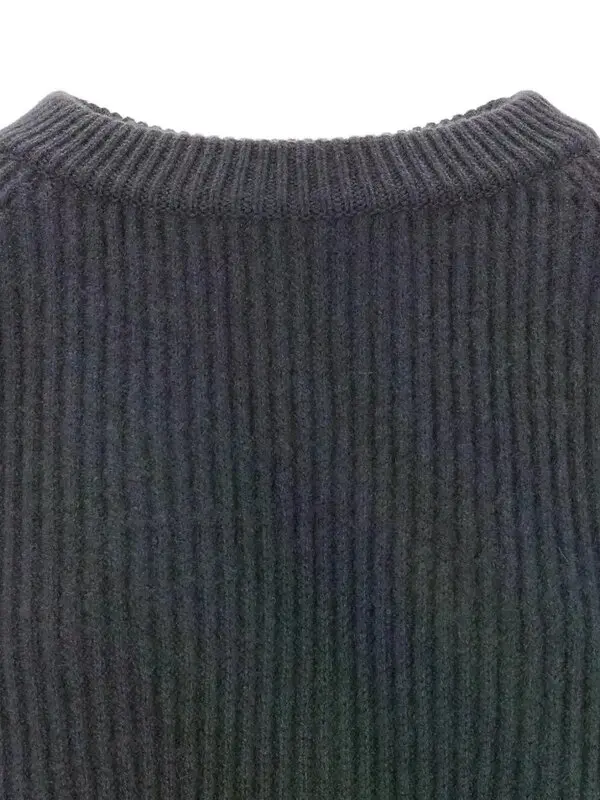 Dusan Ribbed Raglan-sleeve Sweater