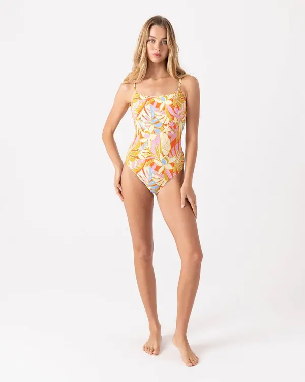 Roxy Tropicool Low Back One Piece Swimsuit