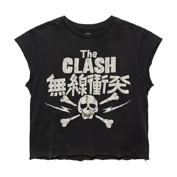 OTHER UK The Clash Japan Raw Edge Vintage T-shirt